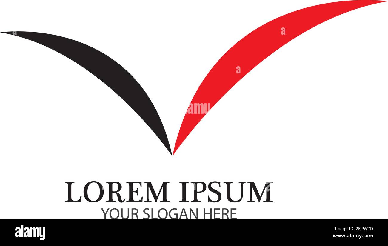 check mark symbol and logo Stock Vector Image & Art - Alamy