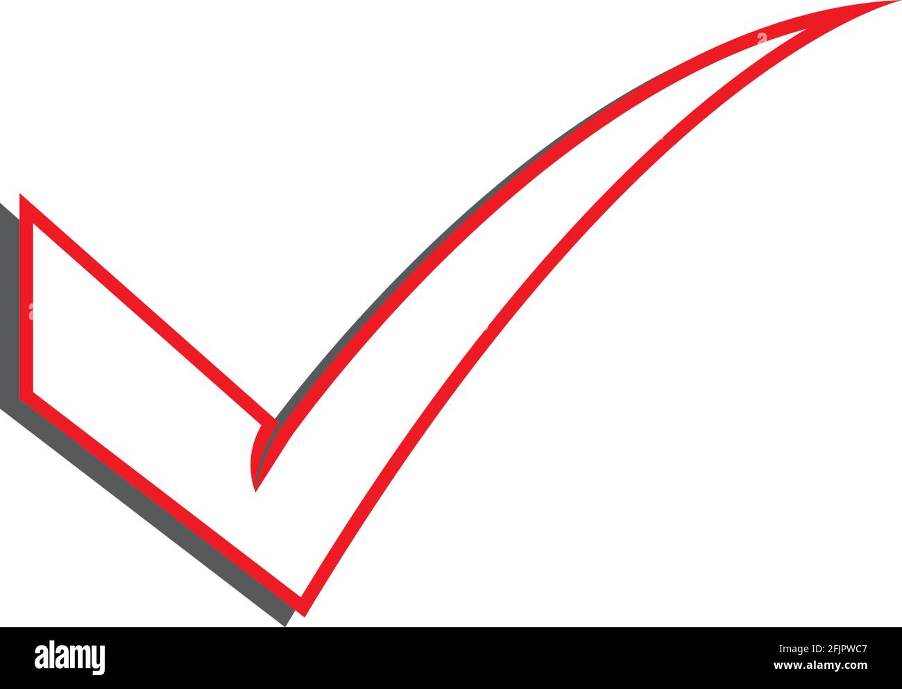 check mark symbol and logo Stock Vector Image & Art - Alamy