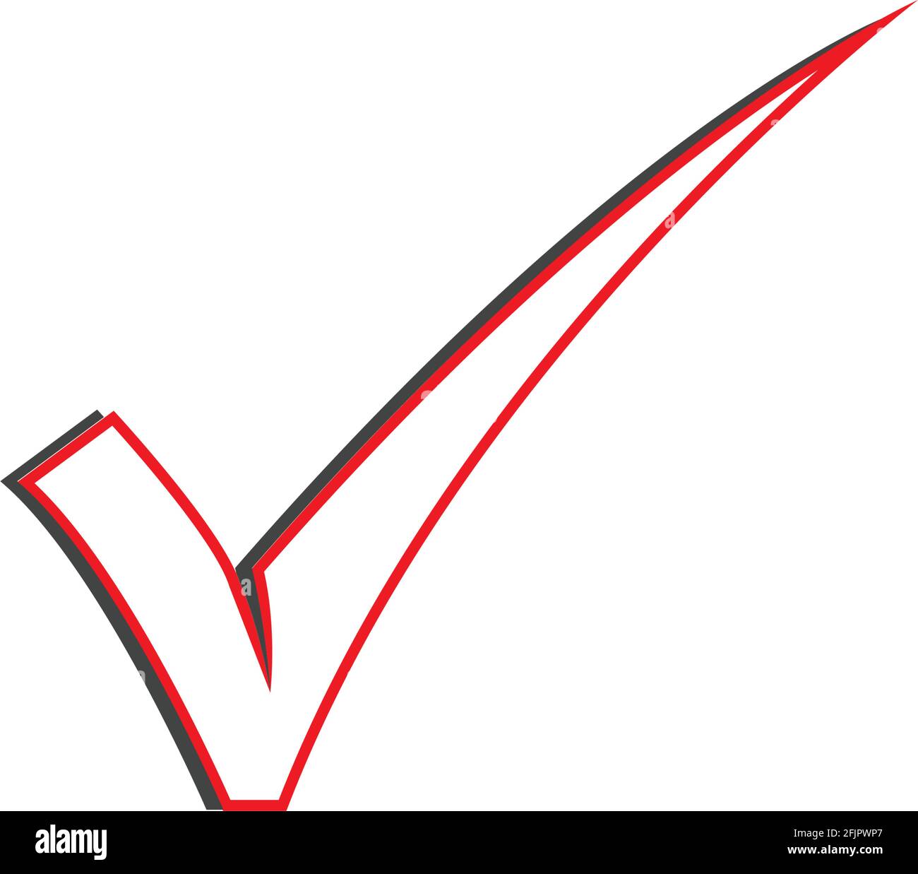 check mark symbol and logo Stock Vector Image & Art - Alamy