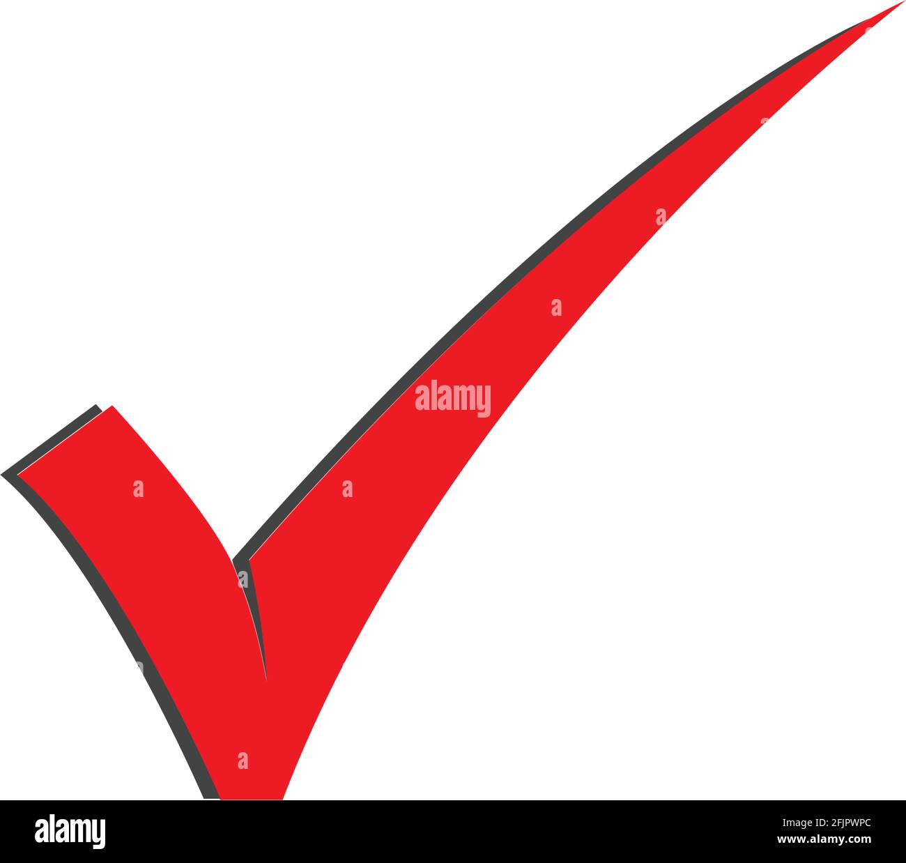 check mark symbol and logo Stock Vector Image & Art - Alamy