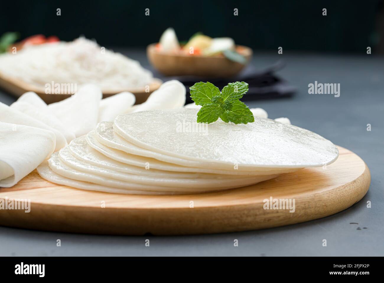 Rice Pathiri and Ideyappam, south indian malabar special breakfast made ...