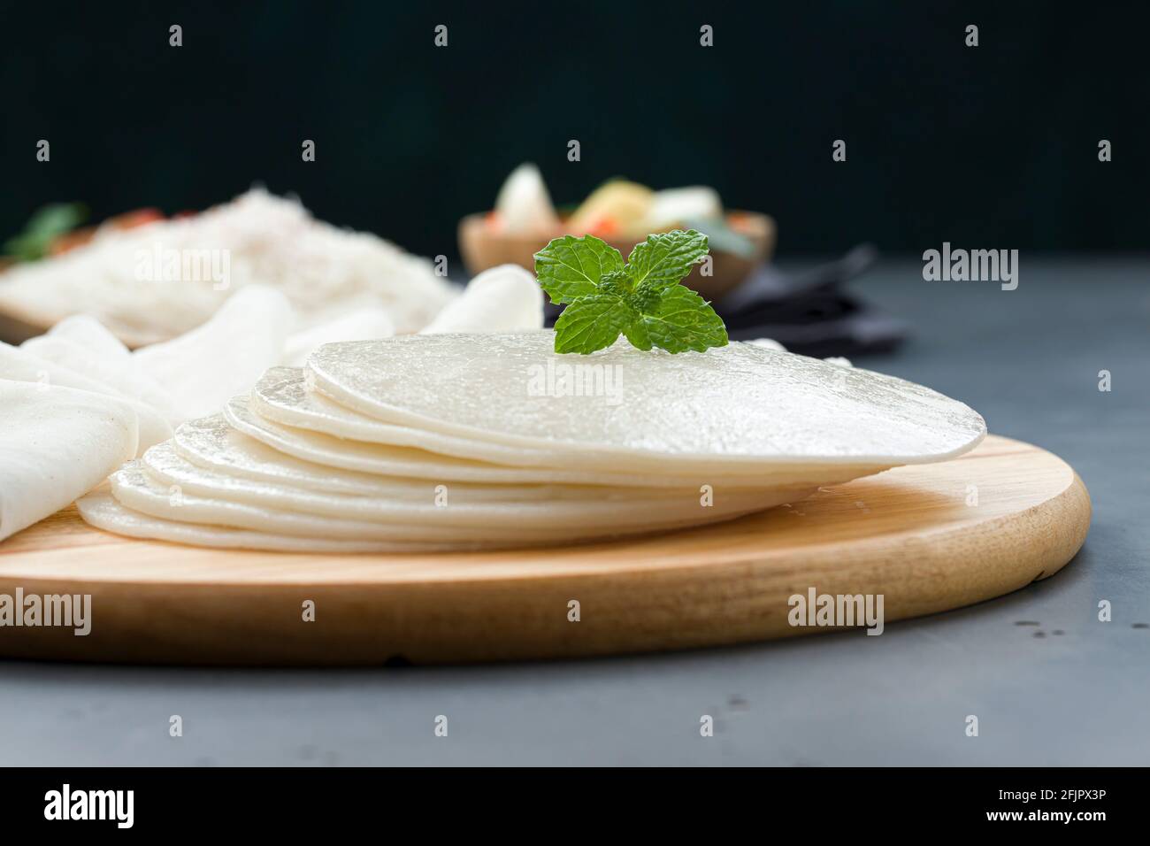 Rice Pathiri and Ideyappam, south indian malabar special breakfast made ...
