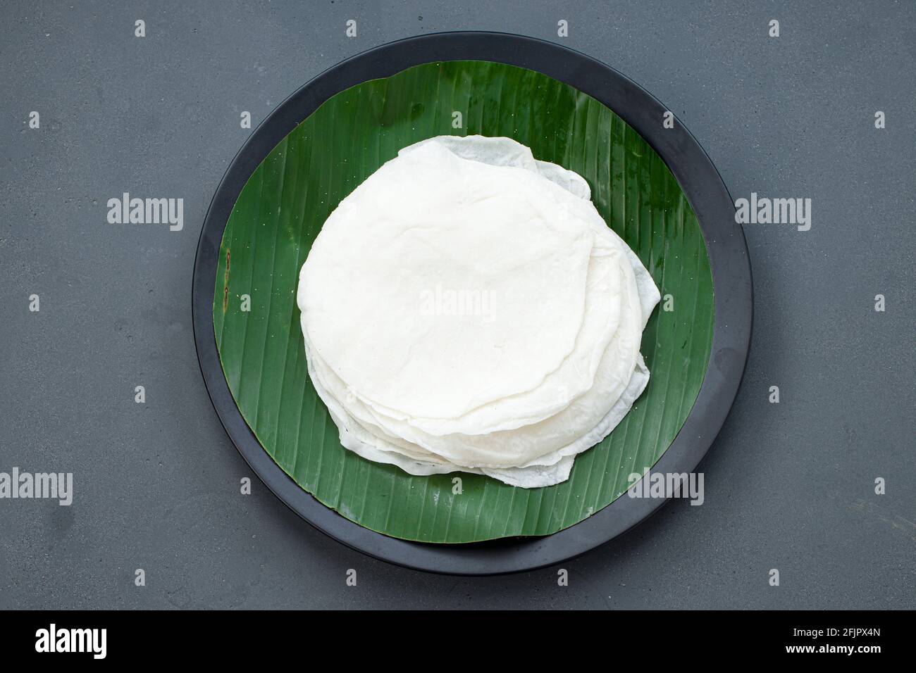 Nice pathiri south indian malabar special food made using rice flour ...