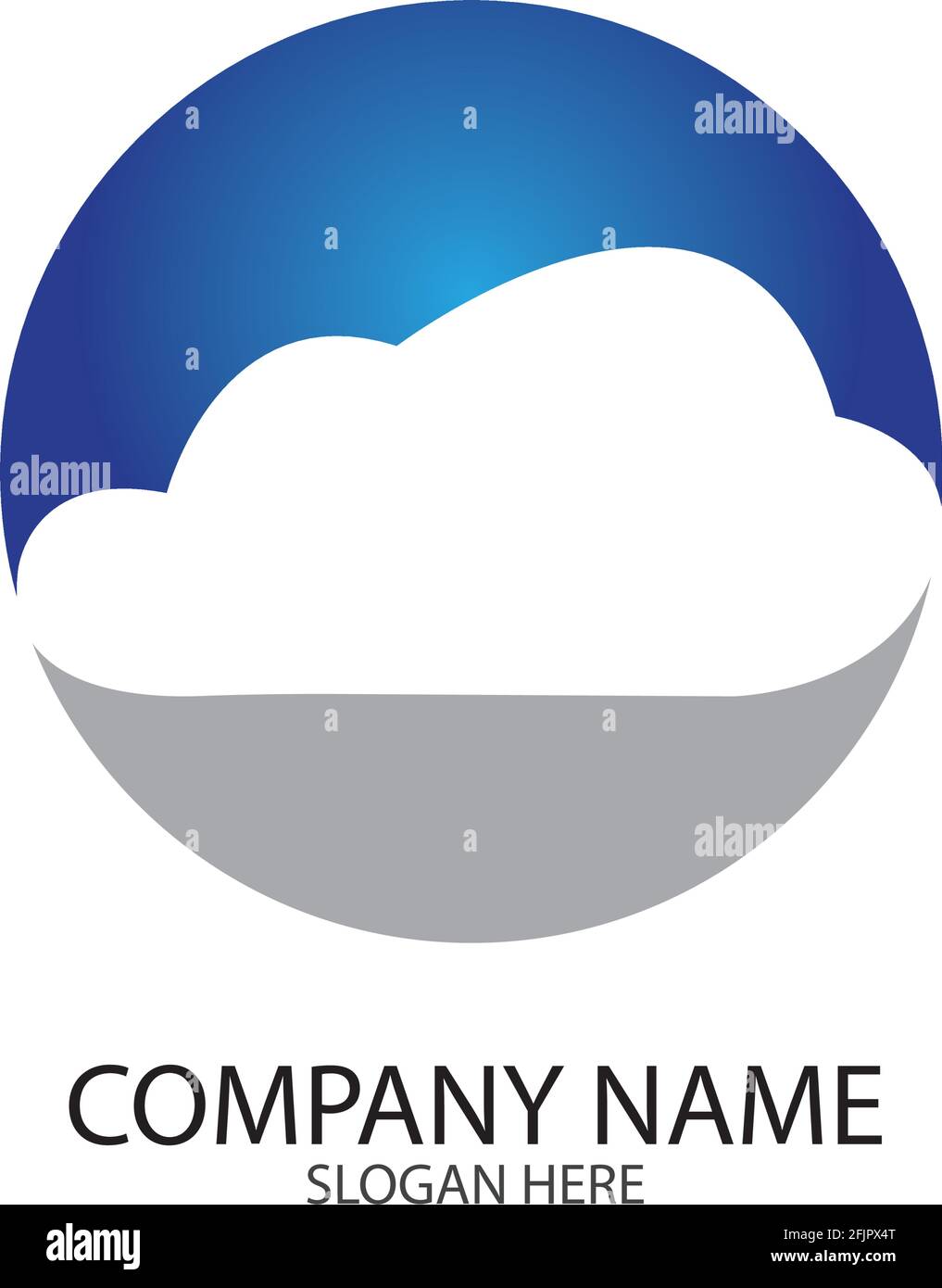 Cloud template vector icon illustration design Stock Vector Image & Art ...