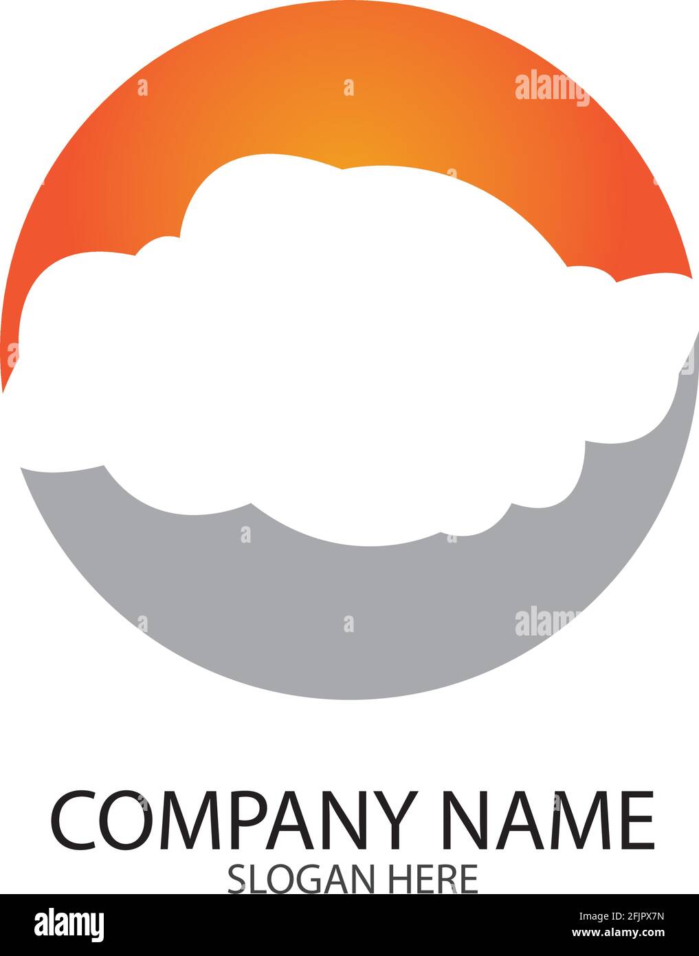 Cloud template vector icon illustration design Stock Vector Image & Art ...