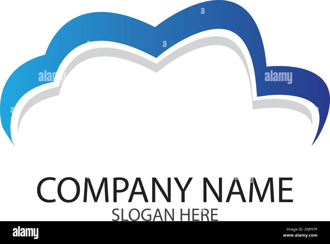 Cloud template vector icon illustration design Stock Vector Image & Art ...