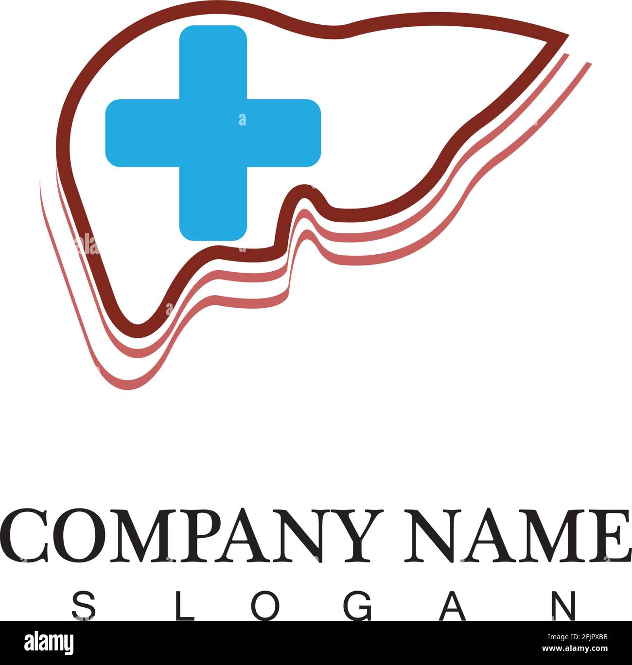 Liver logo design Cut Out Stock Images & Pictures - Alamy