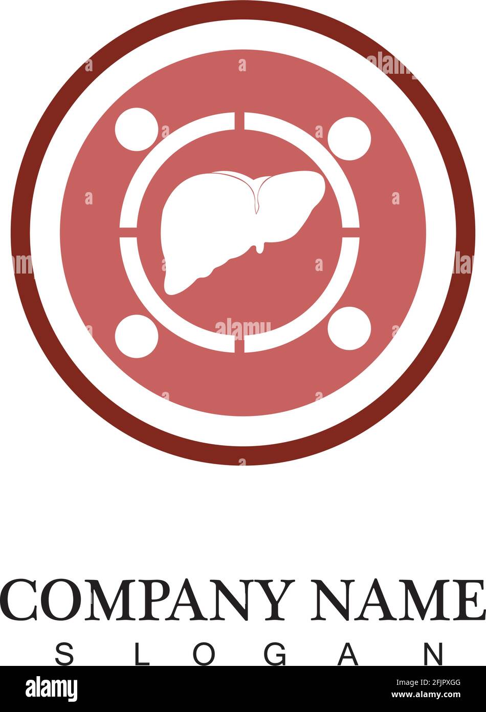 liver icon flat logo Stock Vector Image & Art - Alamy