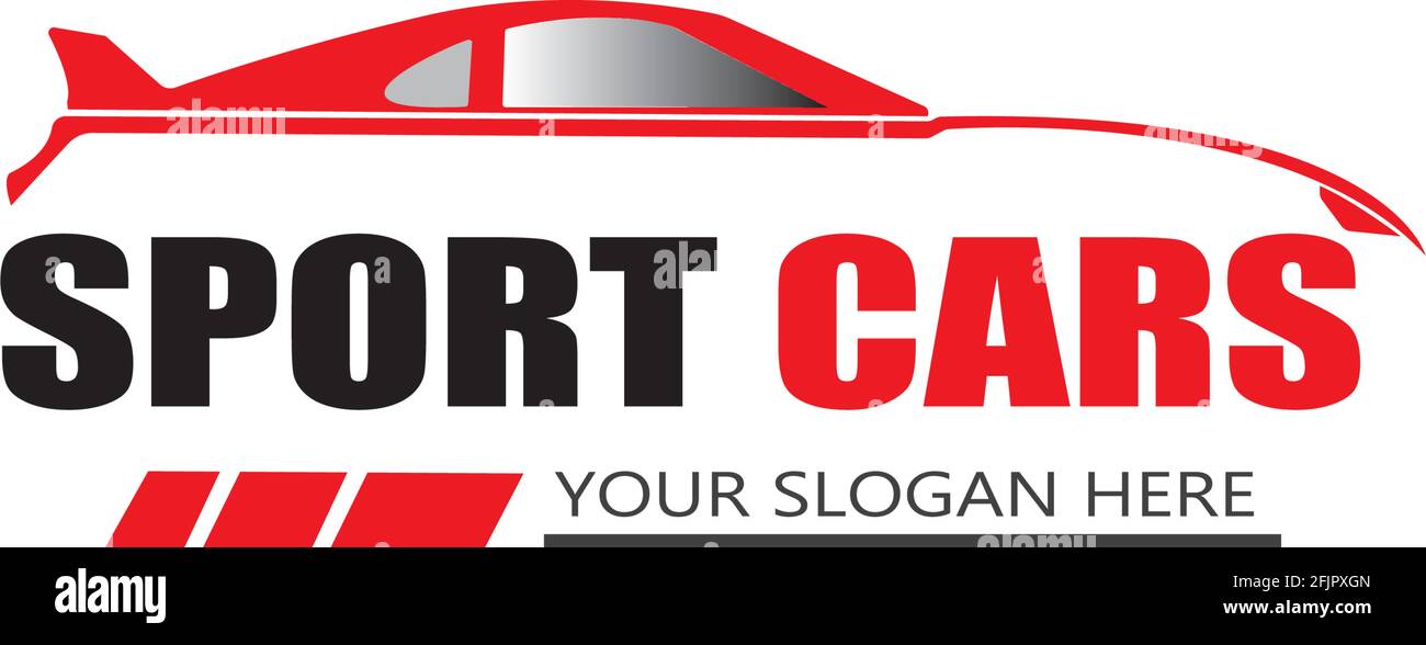 sport car logo template design vector Stock Vector Image & Art - Alamy