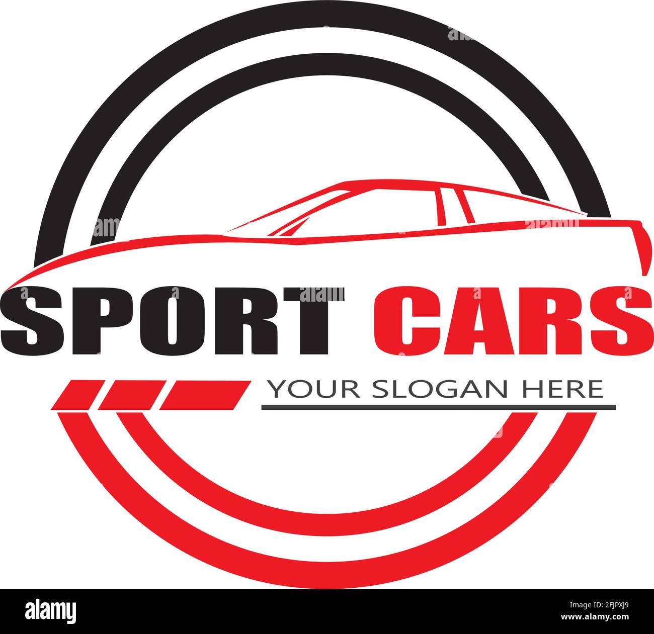 sport car logo template design vector Stock Vector Image & Art - Alamy