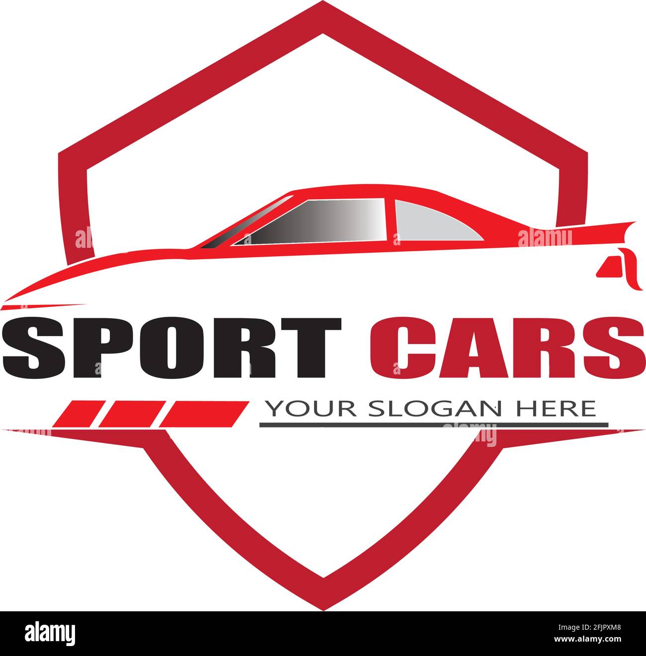 sport car logo template design vector Stock Vector Image & Art - Alamy
