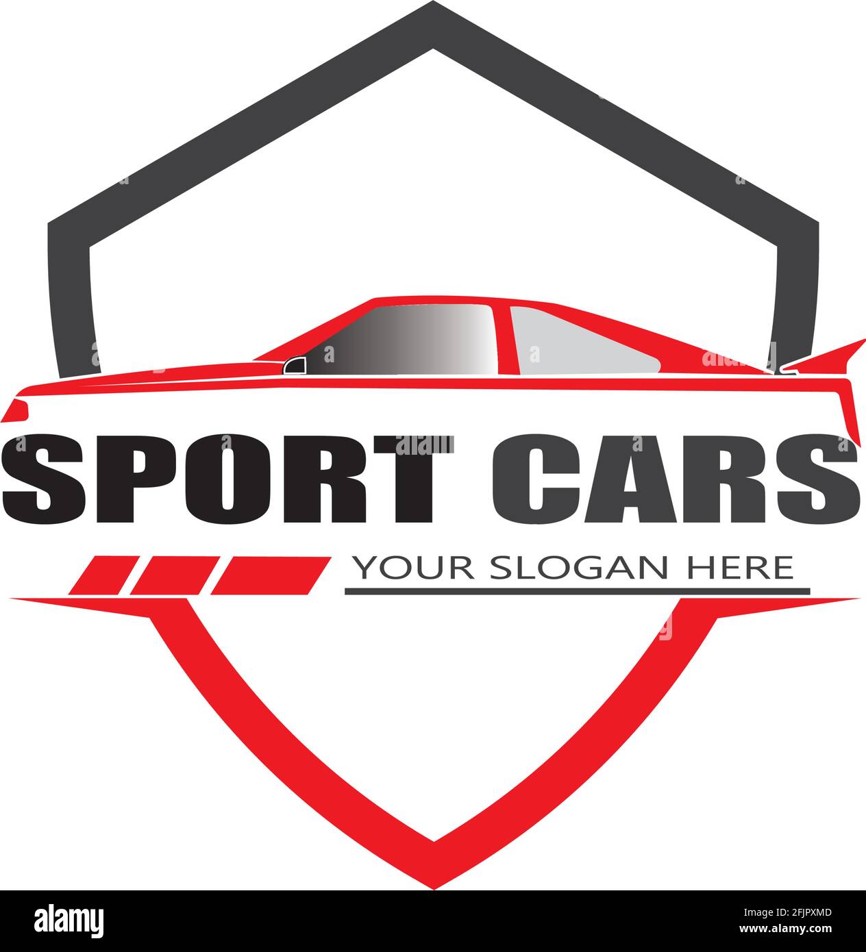 sport car logo template design vector Stock Vector Image & Art - Alamy