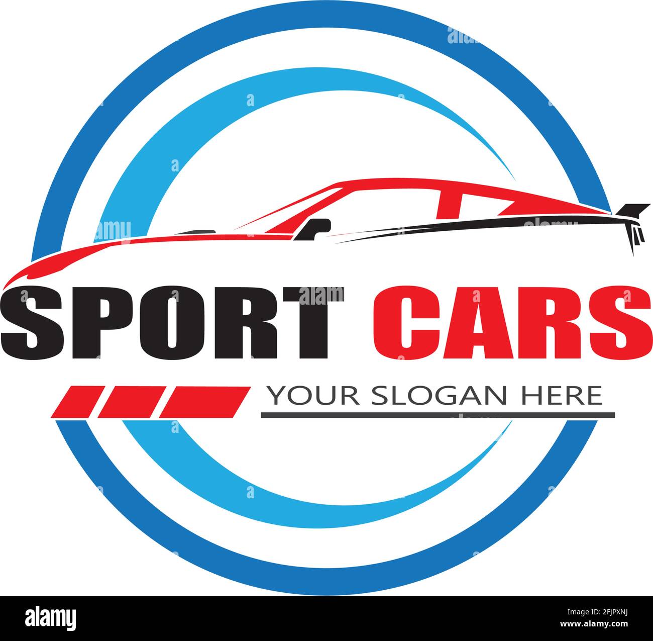 sport car logo template design vector Stock Vector Image & Art - Alamy