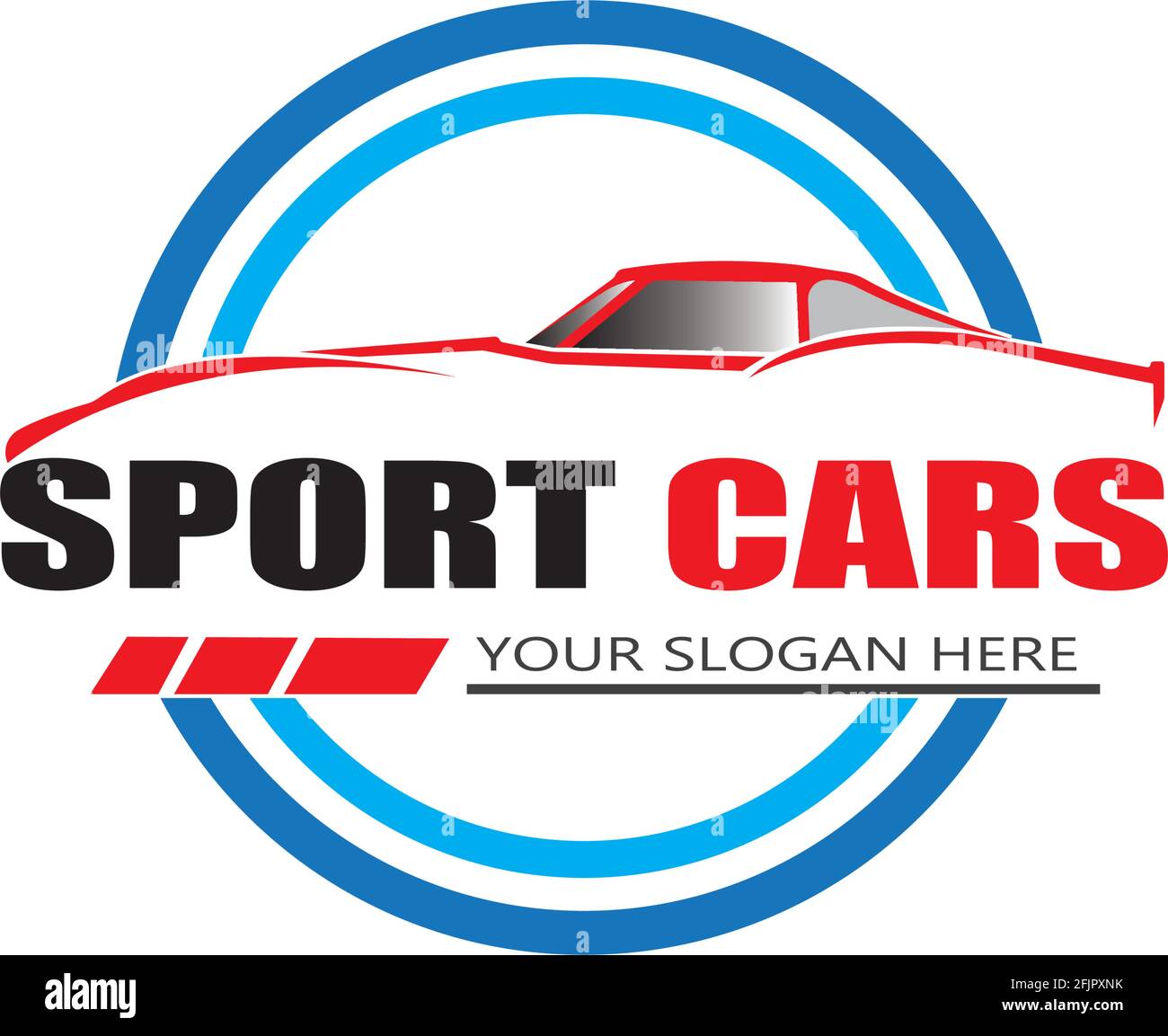 sport car logo template design vector Stock Vector Image & Art - Alamy