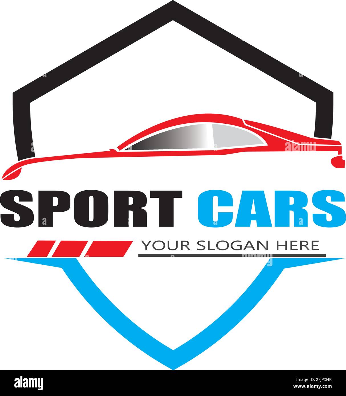 sport car logo template design vector Stock Vector Image & Art - Alamy