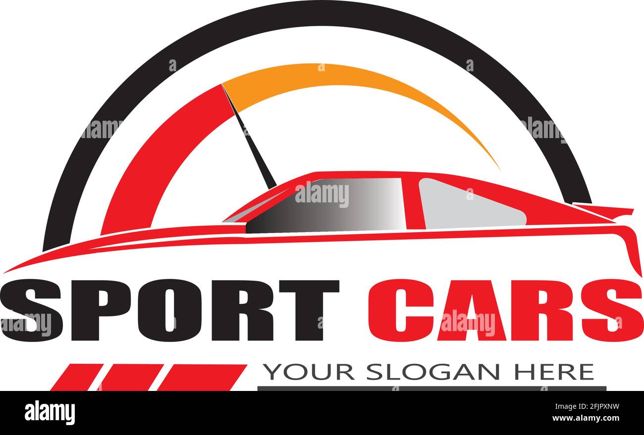 sport car logo template design vector Stock Vector Image & Art - Alamy