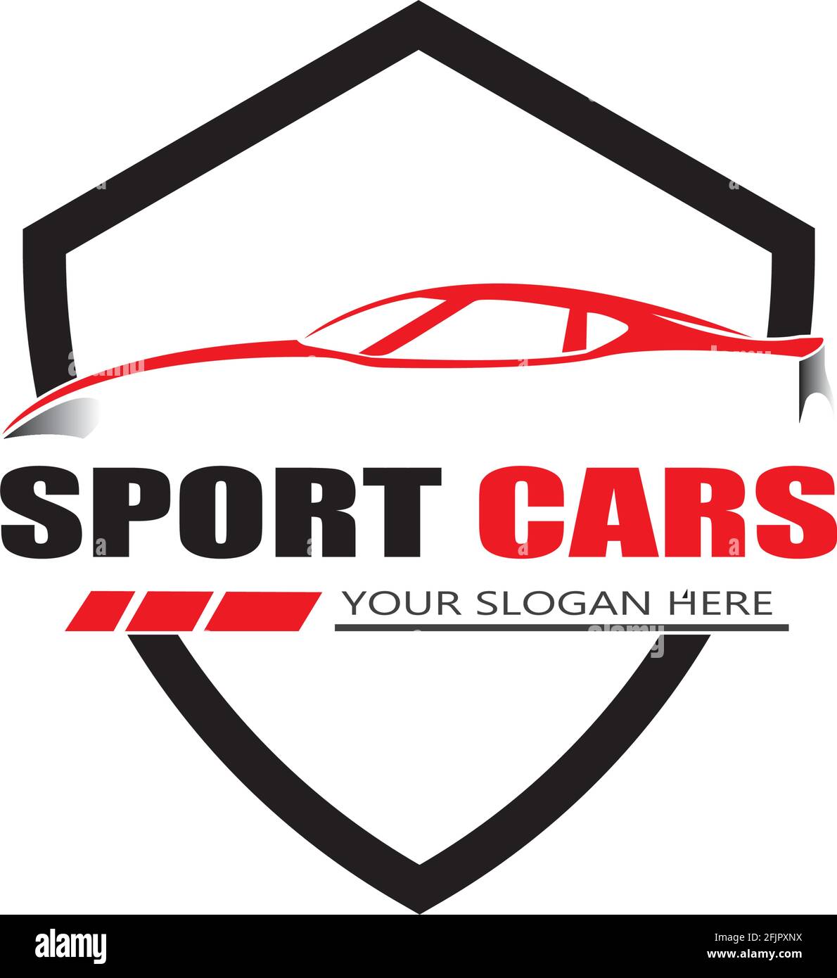 sport car logo template design vector Stock Vector Image & Art - Alamy