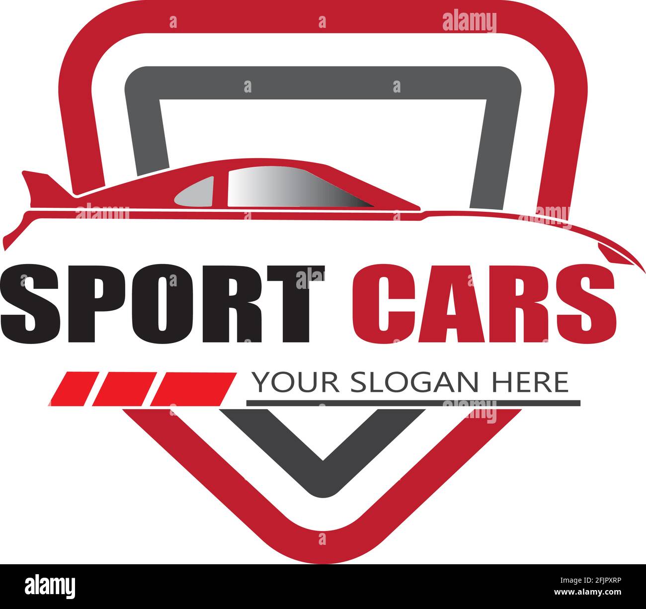 sport car logo template design vector Stock Vector Image & Art - Alamy