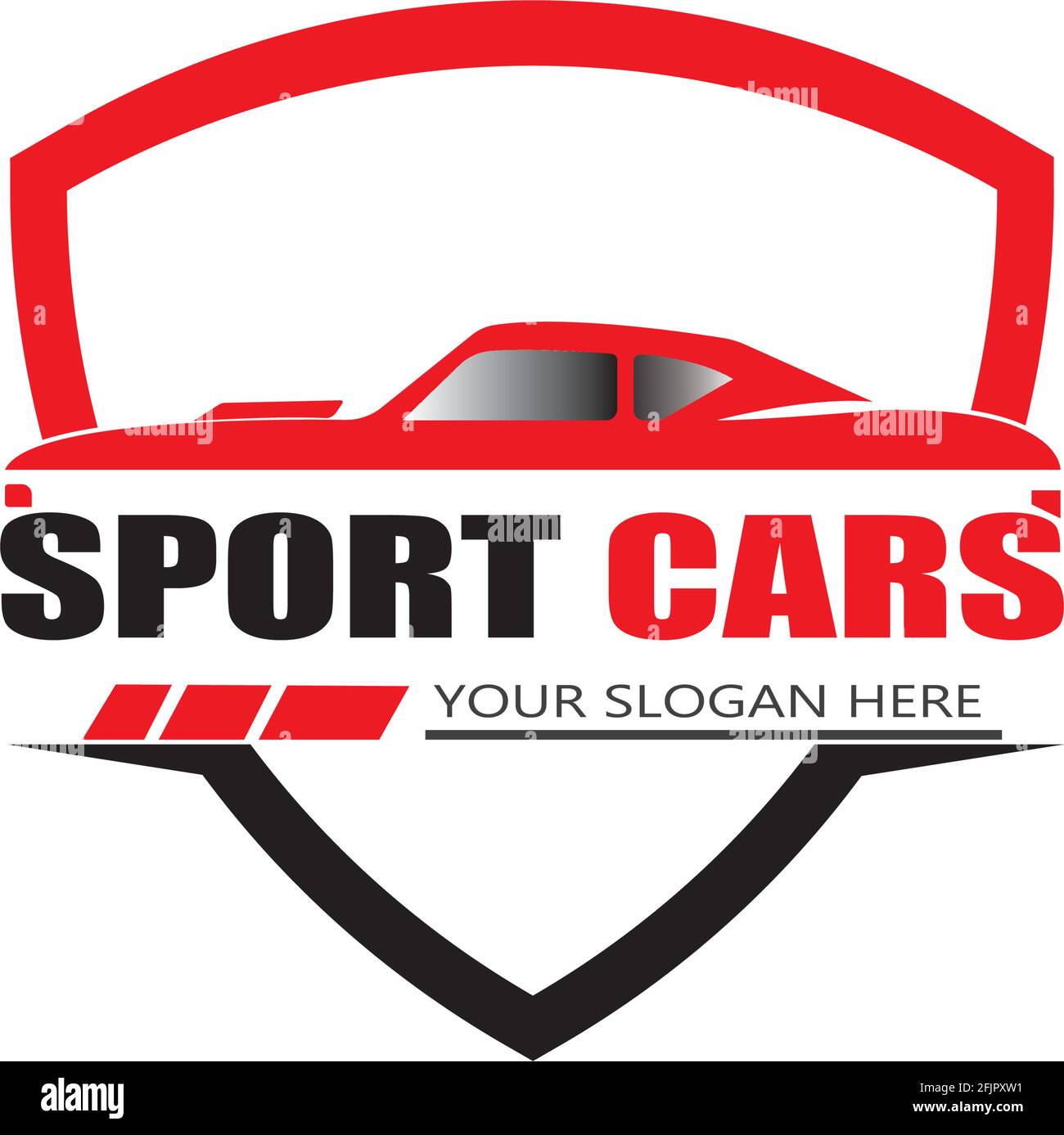 sport car logo template design vector Stock Vector Image & Art - Alamy