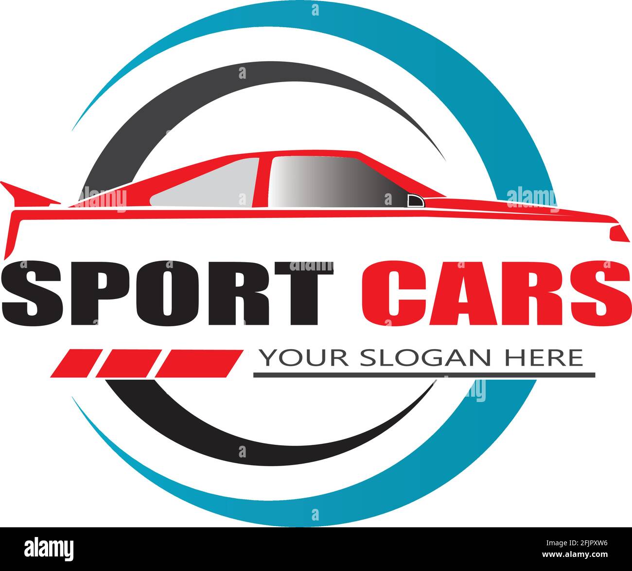 sport car logo template design vector Stock Vector Image & Art - Alamy