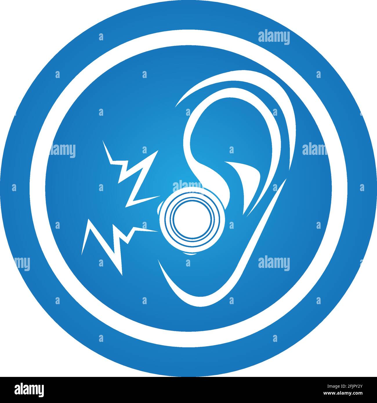 Hearing Logo Template vector icon design Stock Vector Image & Art - Alamy
