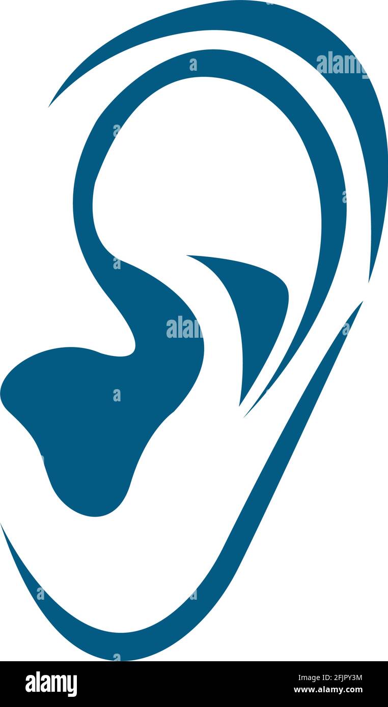 Hearing Logo Template vector icon design Stock Vector Image & Art - Alamy