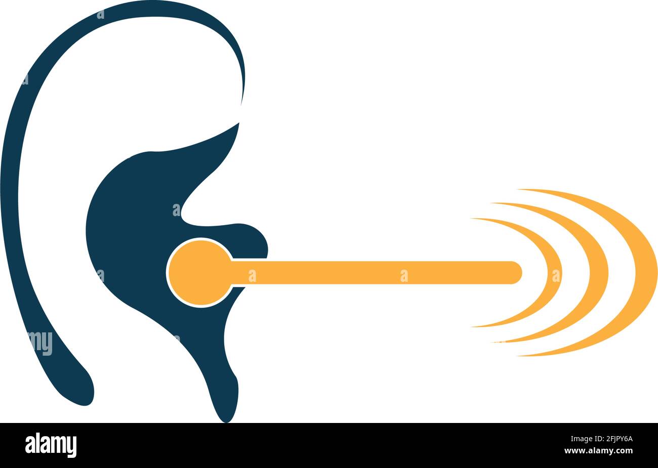 Hearing Logo Template vector icon design Stock Vector Image & Art - Alamy