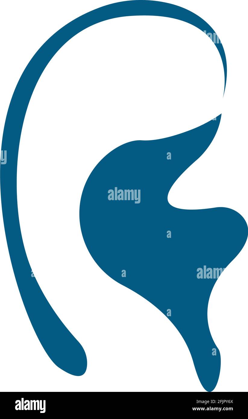 Hearing Logo Template vector icon design Stock Vector Image & Art - Alamy