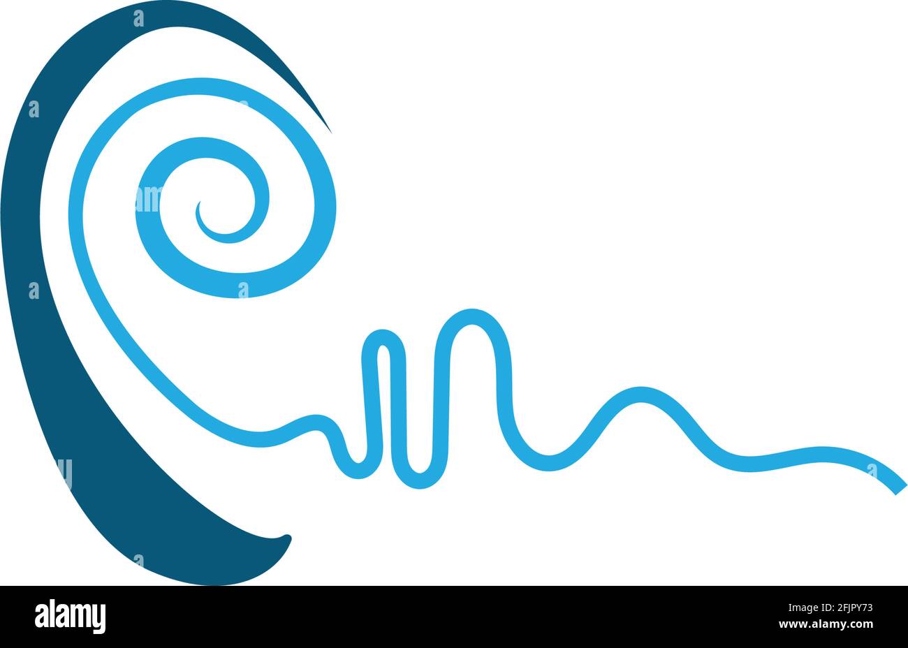 Hearing Logo Template vector icon design Stock Vector Image & Art - Alamy