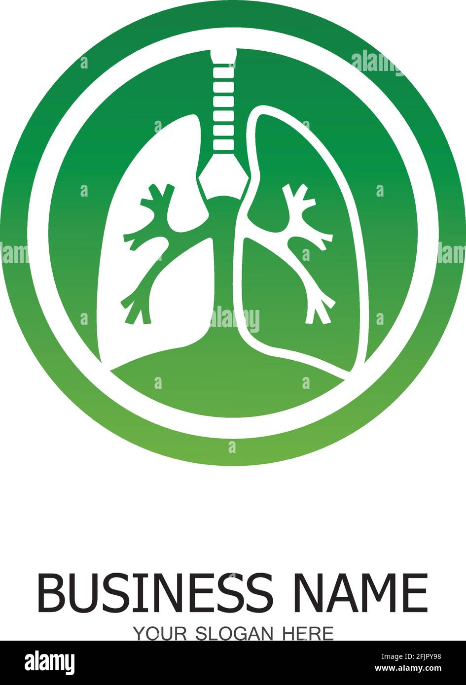 lung health care logo icon design Stock Vector Image & Art - Alamy
