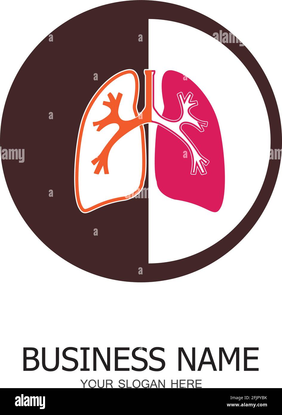lung health care logo icon design Stock Vector Image & Art - Alamy
