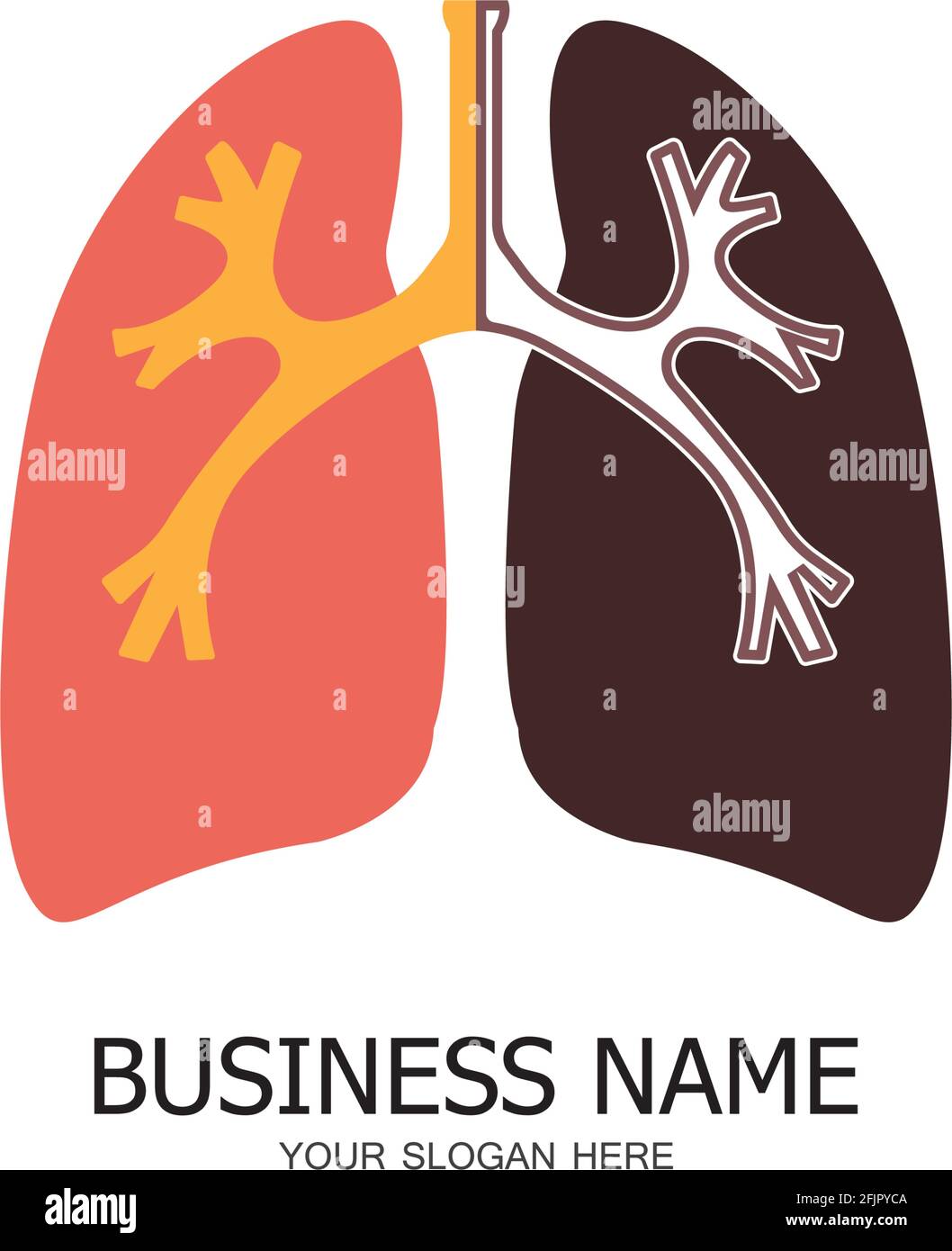 lung health care logo icon design Stock Vector Image & Art - Alamy