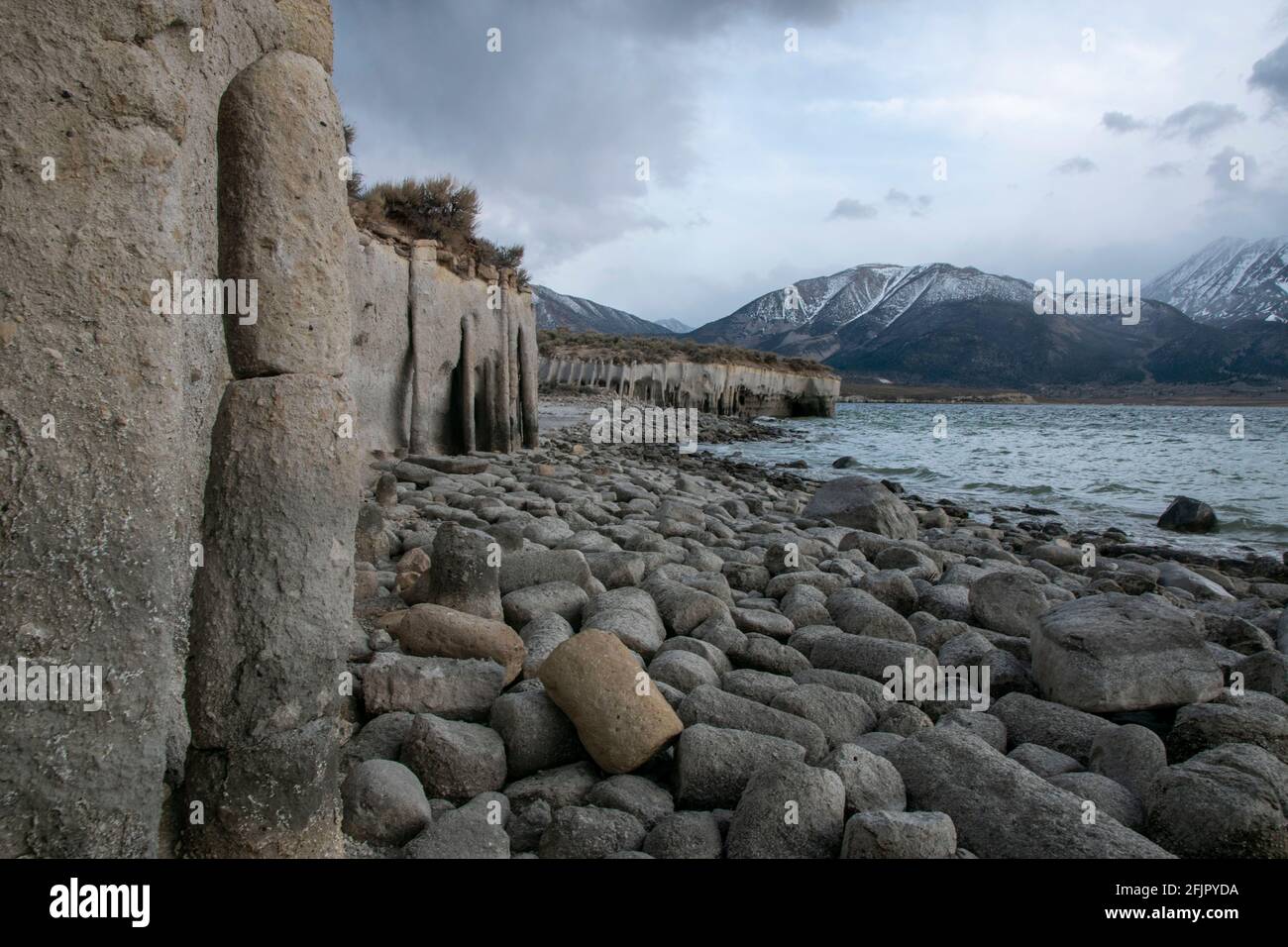The Bishop Tuffs are also known as the Crowley Lake Columns in Mono ...
