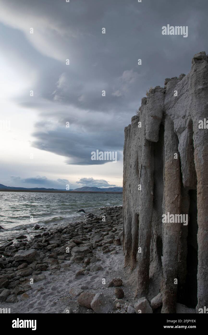The Bishop Tuffs are also known as the Crowley Lake Columns in Mono ...