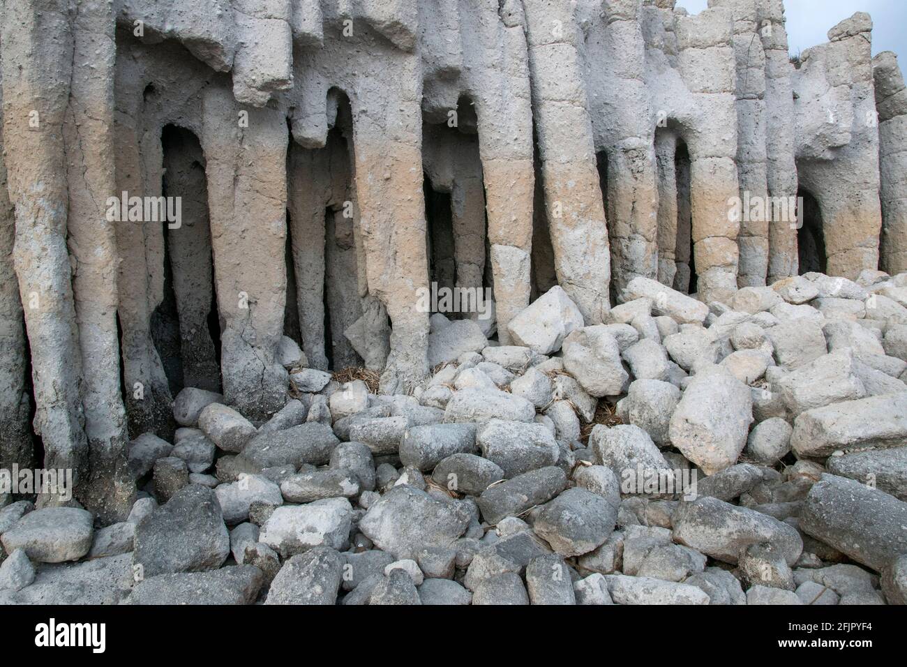 The Bishop Tuffs are also known as the Crowley Lake Columns in Mono ...