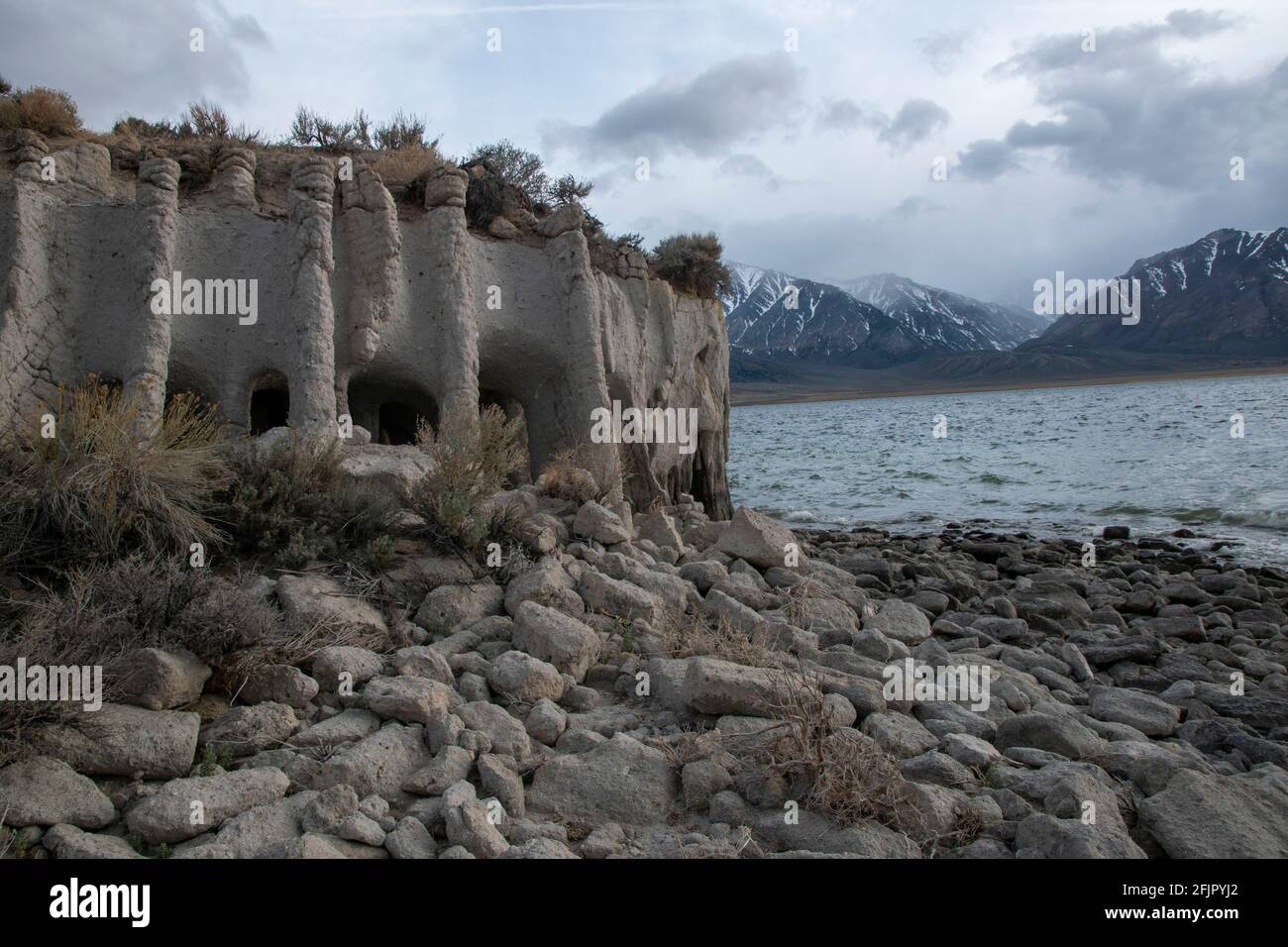The Bishop Tuffs are also known as the Crowley Lake Columns in Mono ...