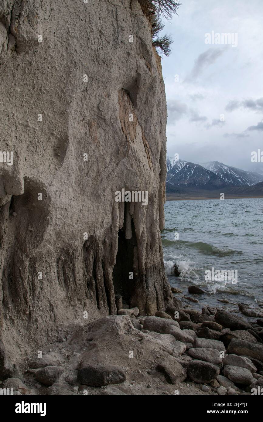 The Bishop Tuffs are also known as the Crowley Lake Columns in Mono ...