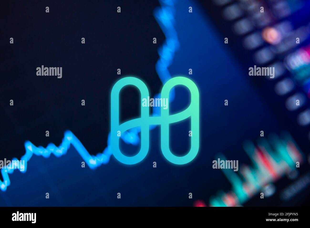 Harmony ONE Cryptocurrency. Harmony coin growth chart on the exchange ...