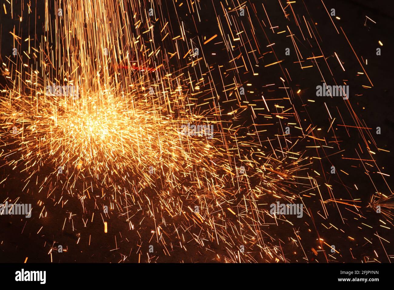 Glowing sparks abstract background texture Stock Photo - Alamy