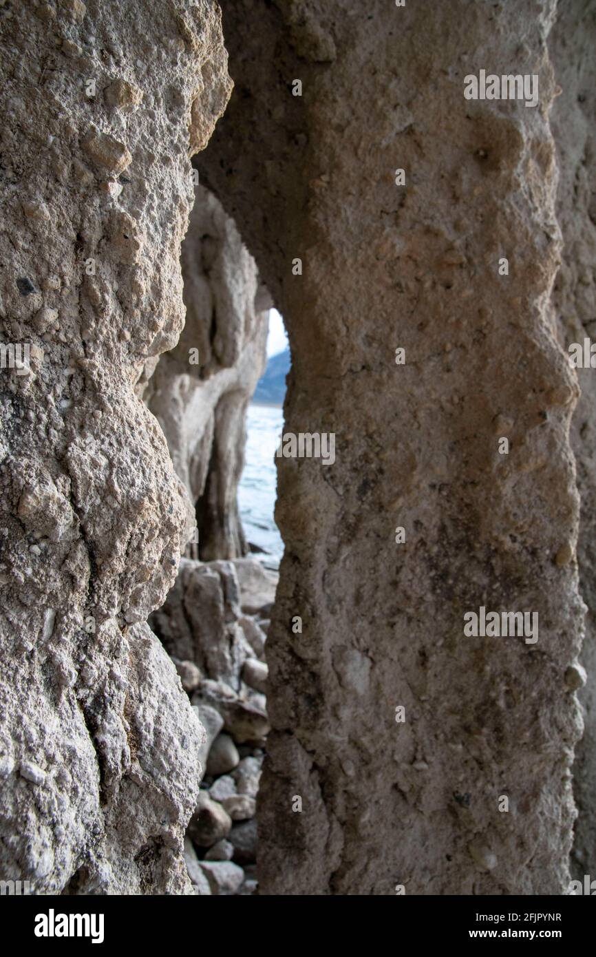 The Bishop Tuffs are also known as the Crowley Lake Columns in Mono ...
