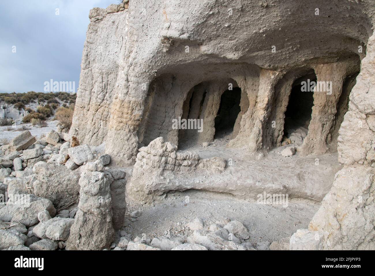 The Bishop Tuffs are also known as the Crowley Lake Columns in Mono ...