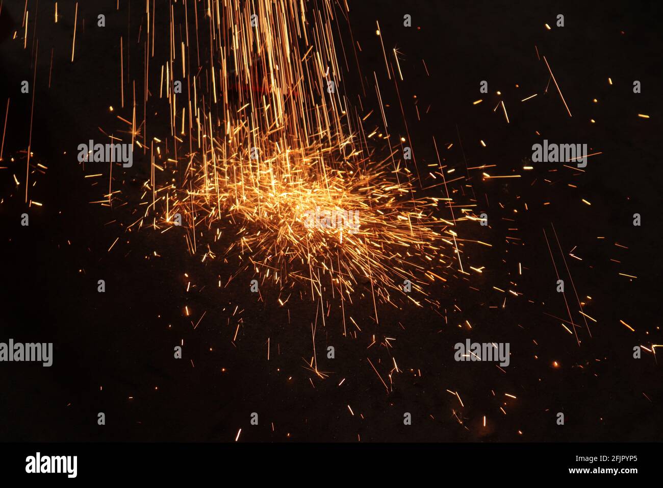 Glowing sparks abstract background texture Stock Photo - Alamy