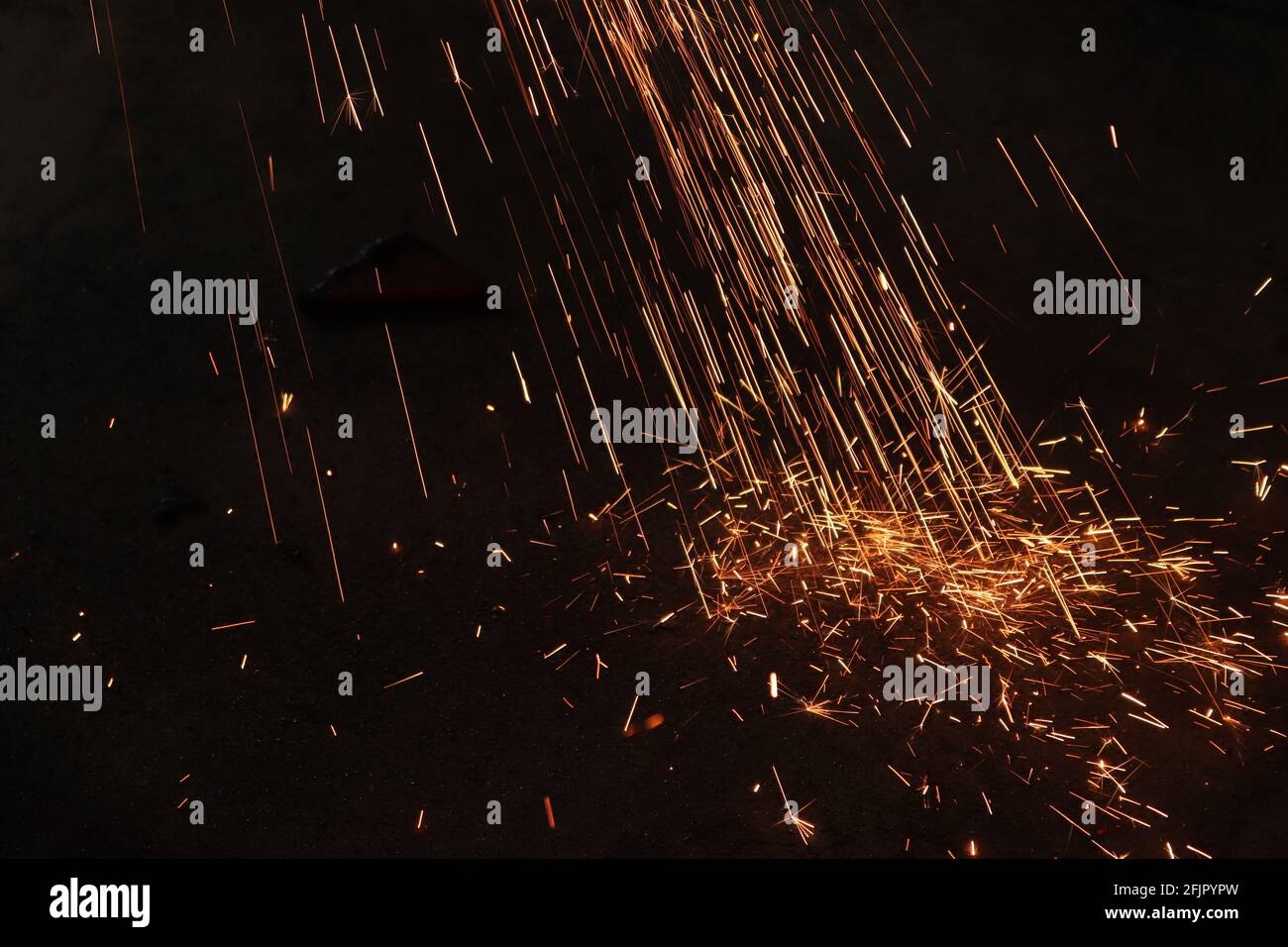 Glowing sparks abstract background texture Stock Photo - Alamy