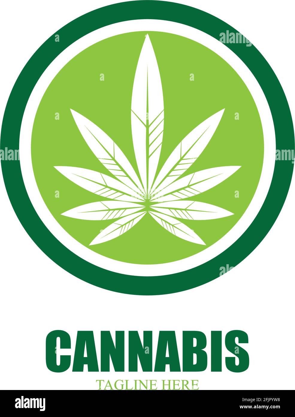 cannabis marijuana leaf icon vector Stock Vector Image & Art - Alamy