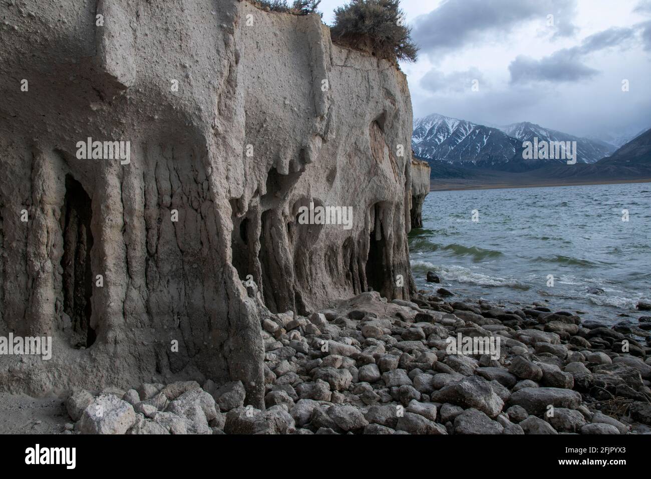 The Bishop Tuffs are also known as the Crowley Lake Columns in Mono ...