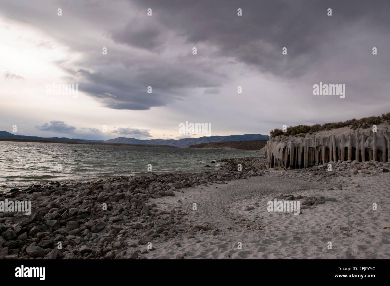 The Bishop Tuffs are also known as the Crowley Lake Columns in Mono ...