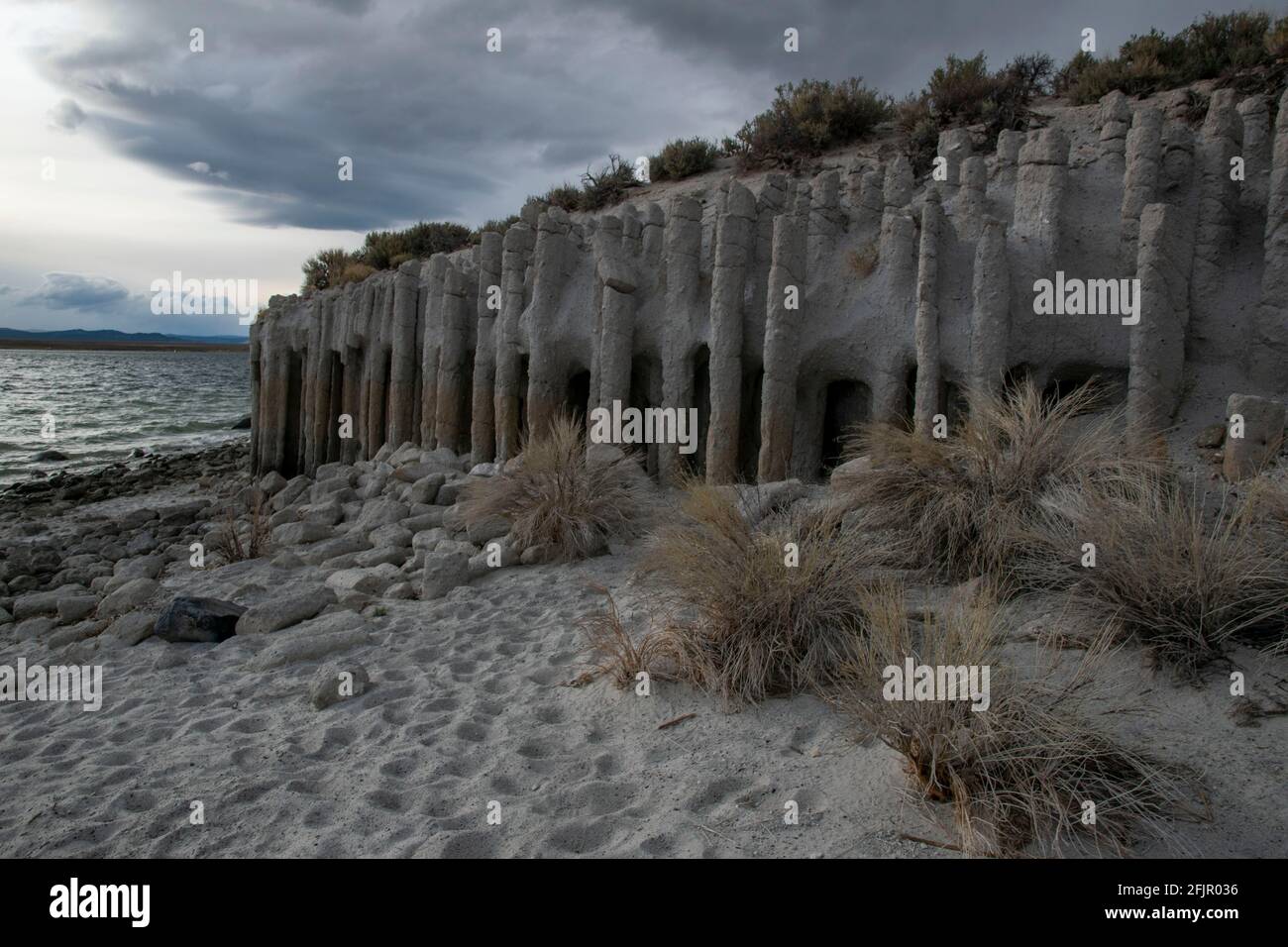 The Bishop Tuffs are also known as the Crowley Lake Columns in Mono ...
