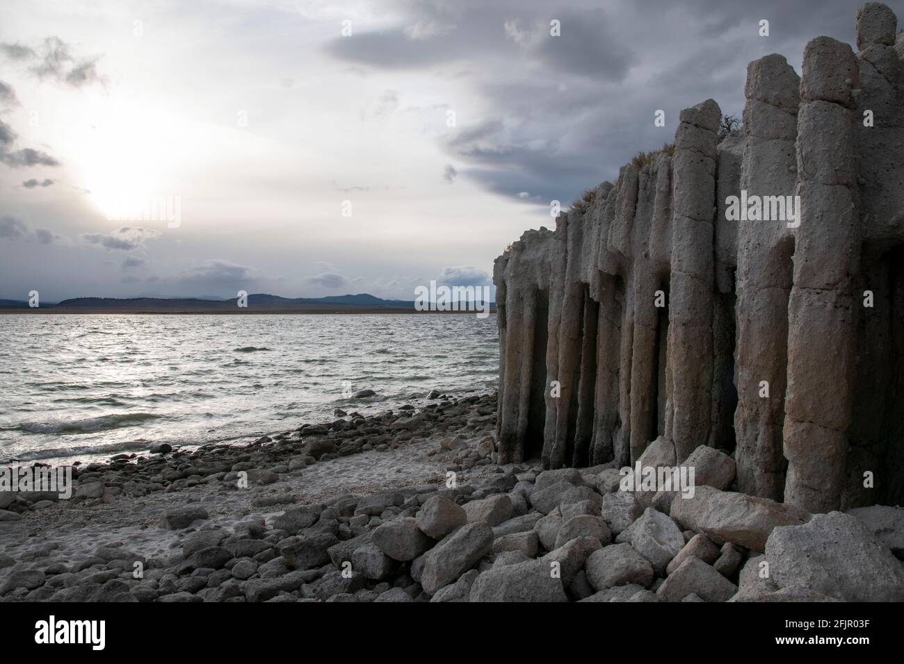 The Bishop Tuffs are also known as the Crowley Lake Columns in Mono ...
