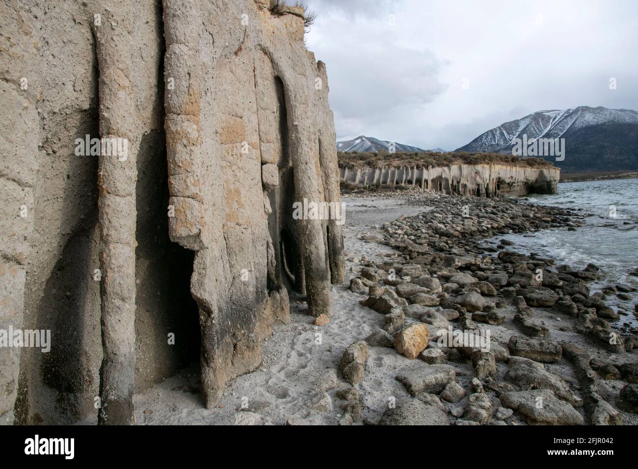 The Bishop Tuffs are also known as the Crowley Lake Columns in Mono ...