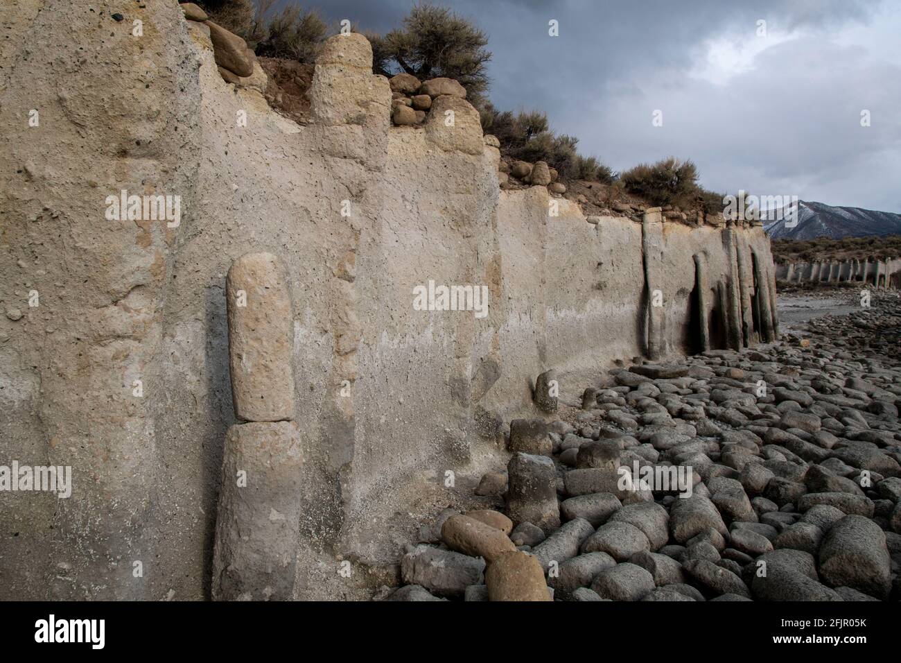 The Bishop Tuffs are also known as the Crowley Lake Columns in Mono ...